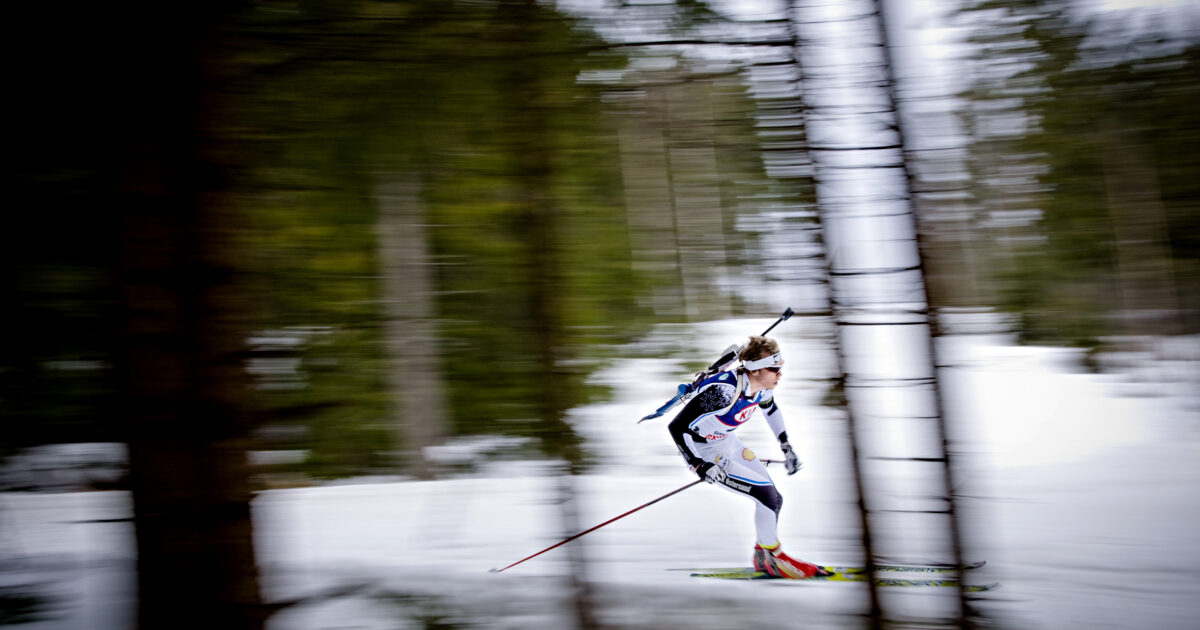 Christian Georg Bache på vei til å vinne… | Benjamin Ward
